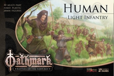 Battle-Models > Human Light Infantry - ludzie lekka piechota - 5 szt ...
